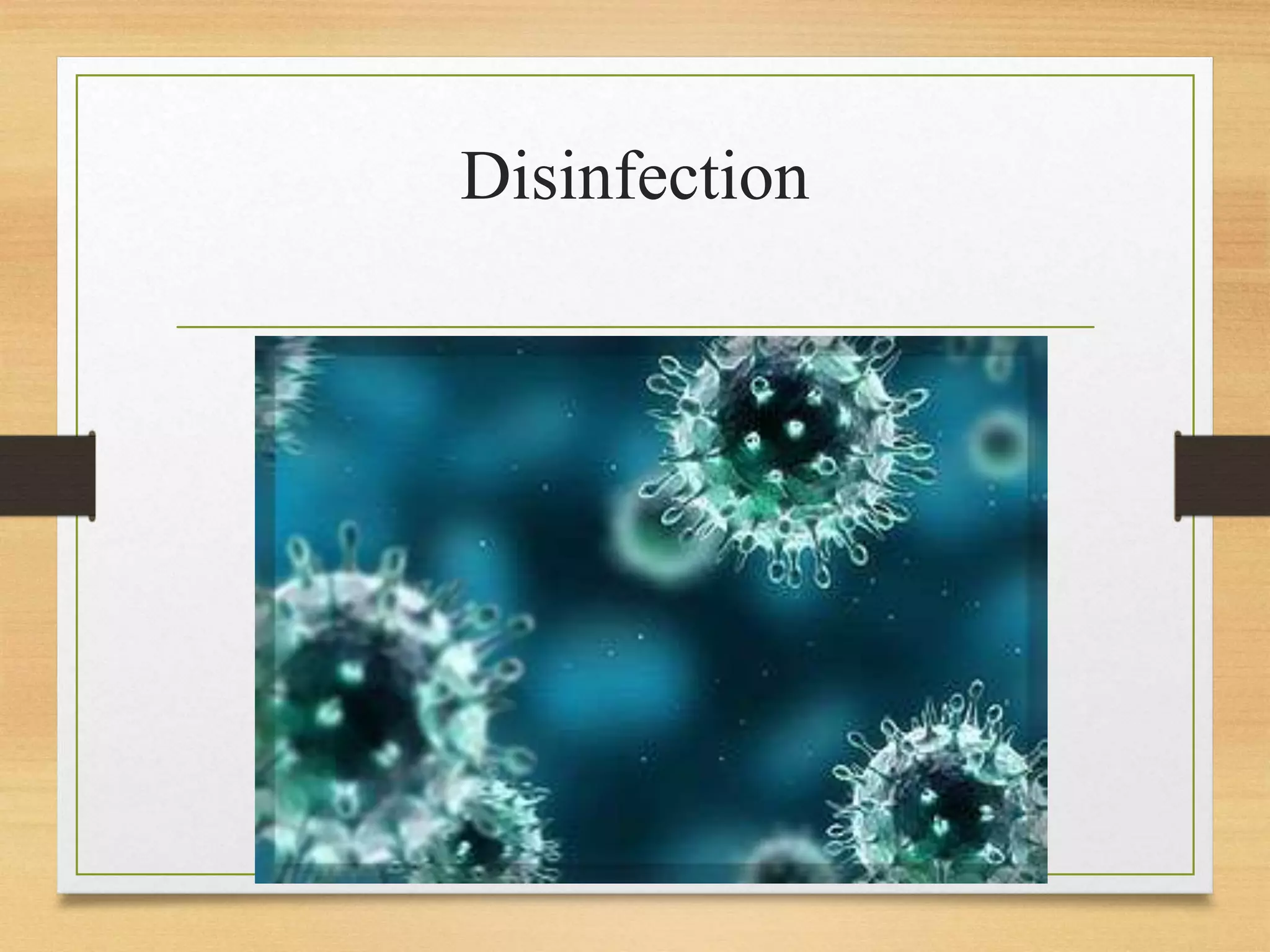 Cleaning and Disinfection of Medical Instruments | PPTX