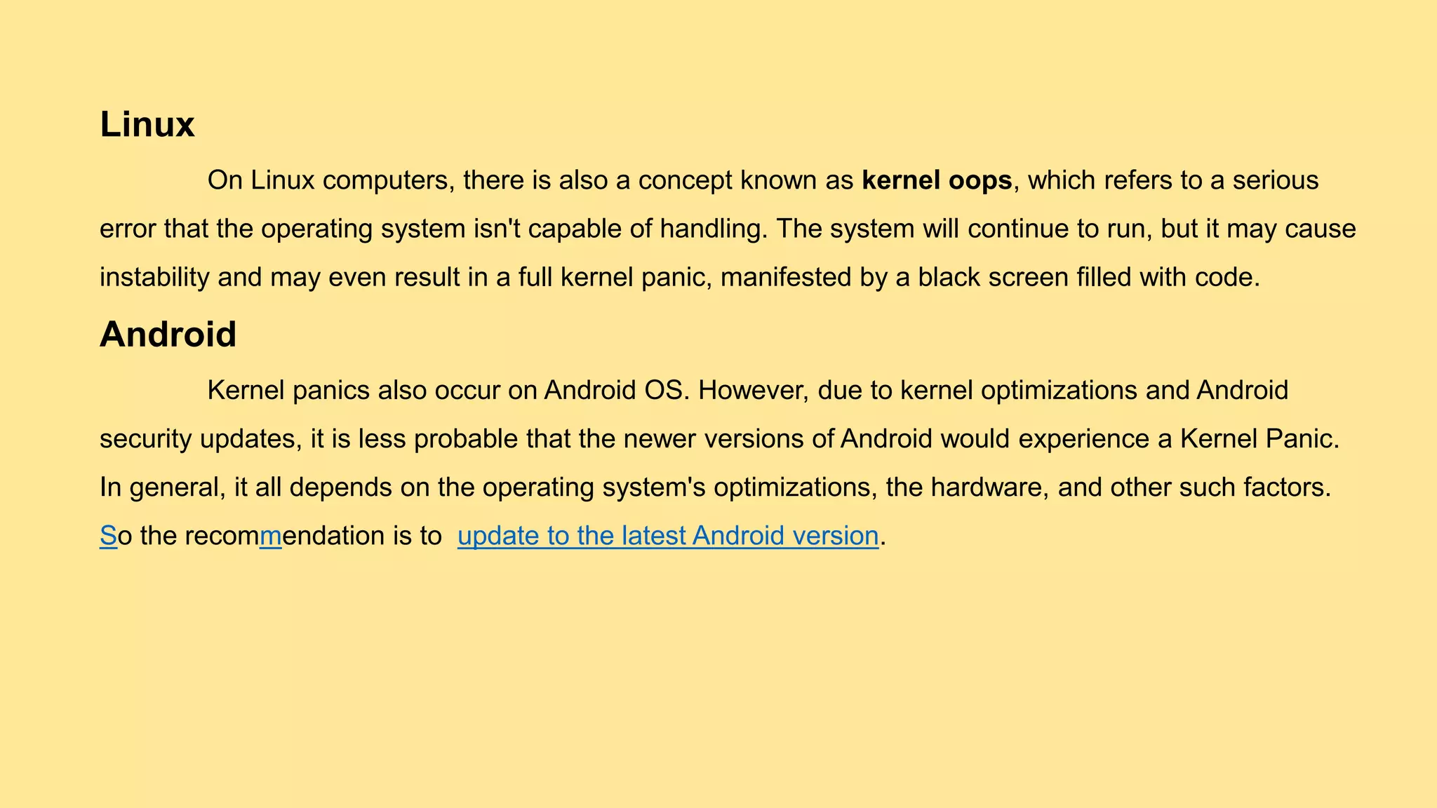 KERNEL.pptx | Operating Systems | Computer Software and Applications