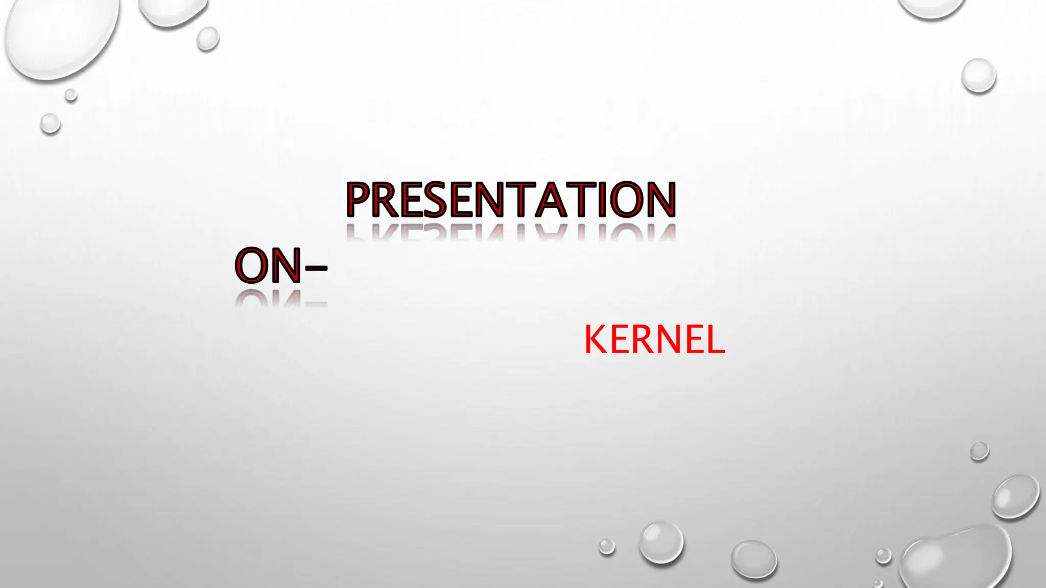 The kernel is a fundamental part of a modern computer's operating system. | PPTX | Operating ...