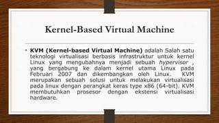 Kernel-based Virtual Machine | PPT