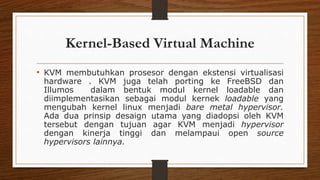 Kernel-based Virtual Machine | PPTX
