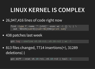 Linux kernel bug hunting | PPT