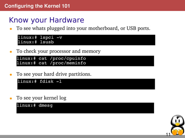 Kernel Configuration and Compilation | PDF | Operating Systems | Computer Software and Applications