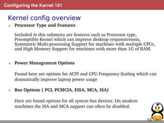 Kernel Configuration and Compilation | PDF