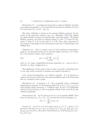 Kernel methods in machine learning