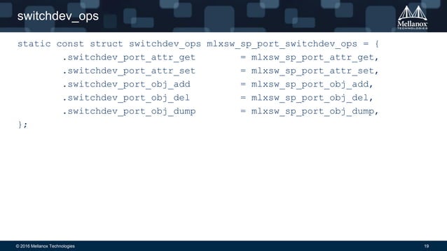 Switchdev - No More SDK | PPT