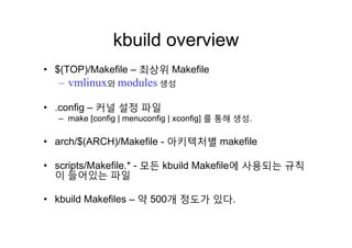 Kernel 2.6 makefile_분석(송형주) | PPT
