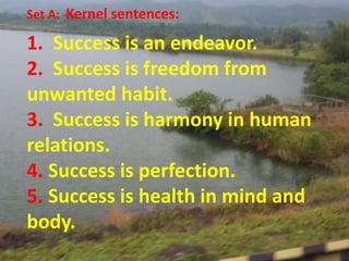 KERNEL SENTENCE | PPTX
