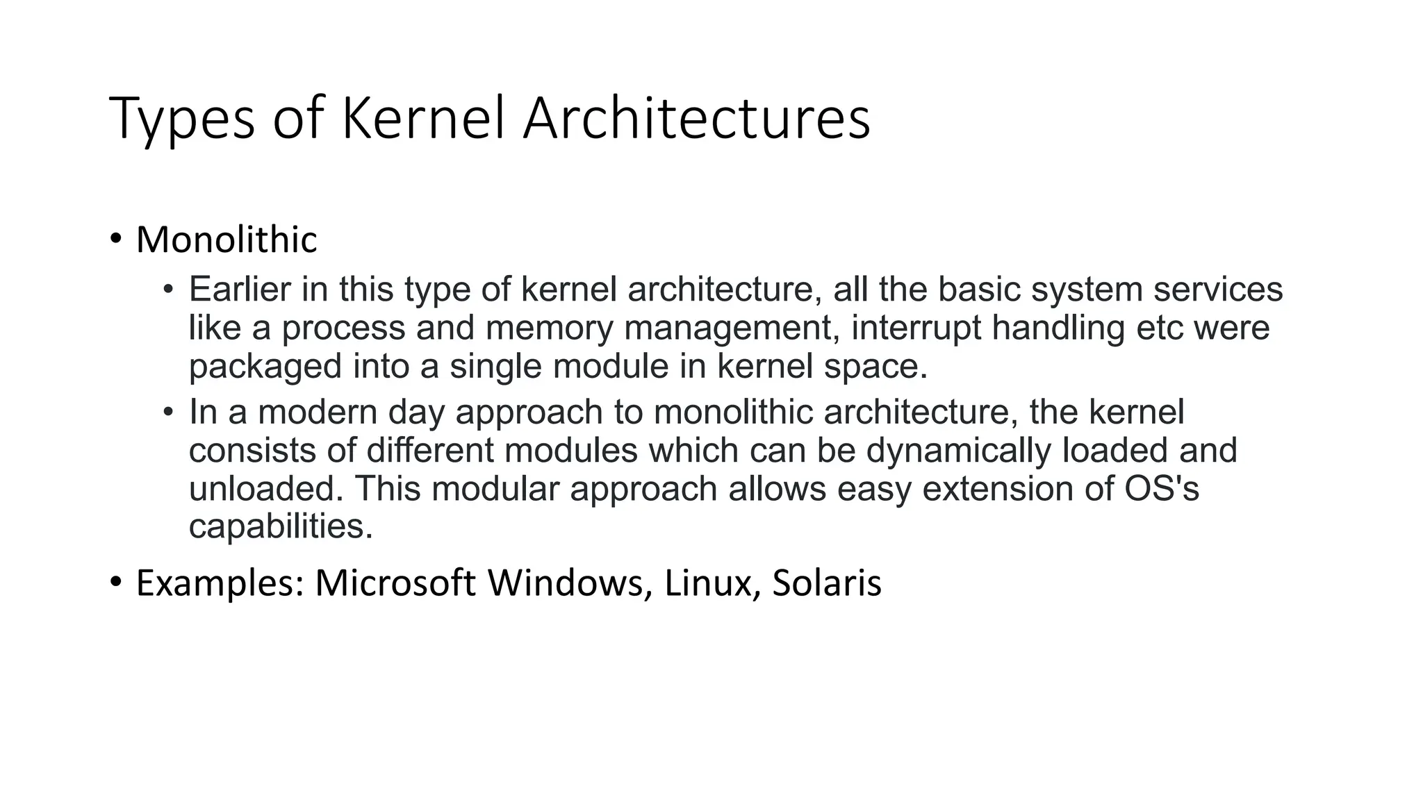 _Kernel and Kernel Architectures.ppt