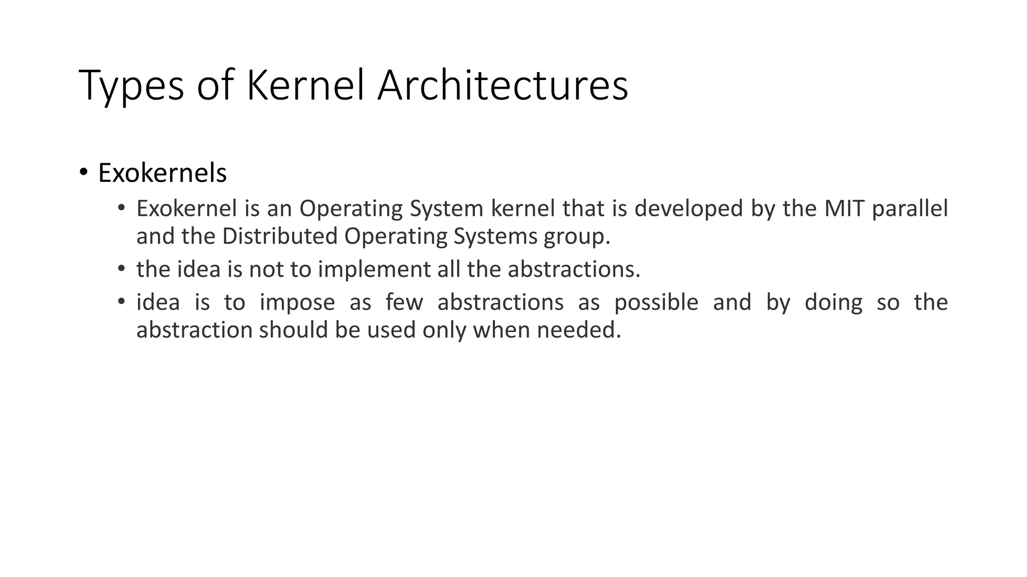 _Kernel and Kernel Architectures.ppt