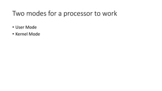 _Kernel and Kernel Architectures.ppt