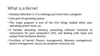_Kernel and Kernel Architectures.ppt