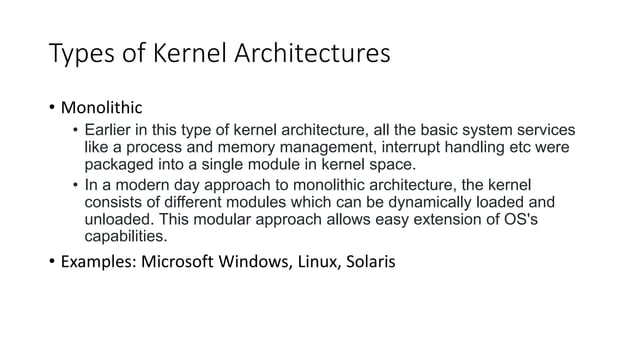 _Kernel and Kernel Architectures.ppt