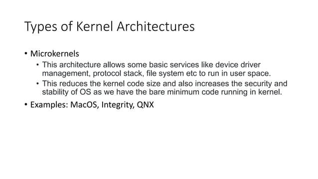 _Kernel and Kernel Architectures.ppt