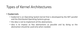 _Kernel and Kernel Architectures.ppt