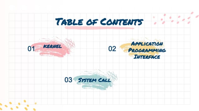 Implementation of Kernel API | PPT