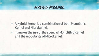 Implementation of Kernel API | PPT