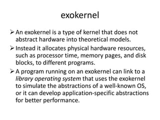 Kernel (computing) | PPT