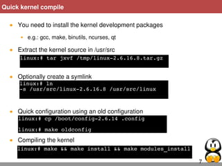 Kernel Configuration | PDF