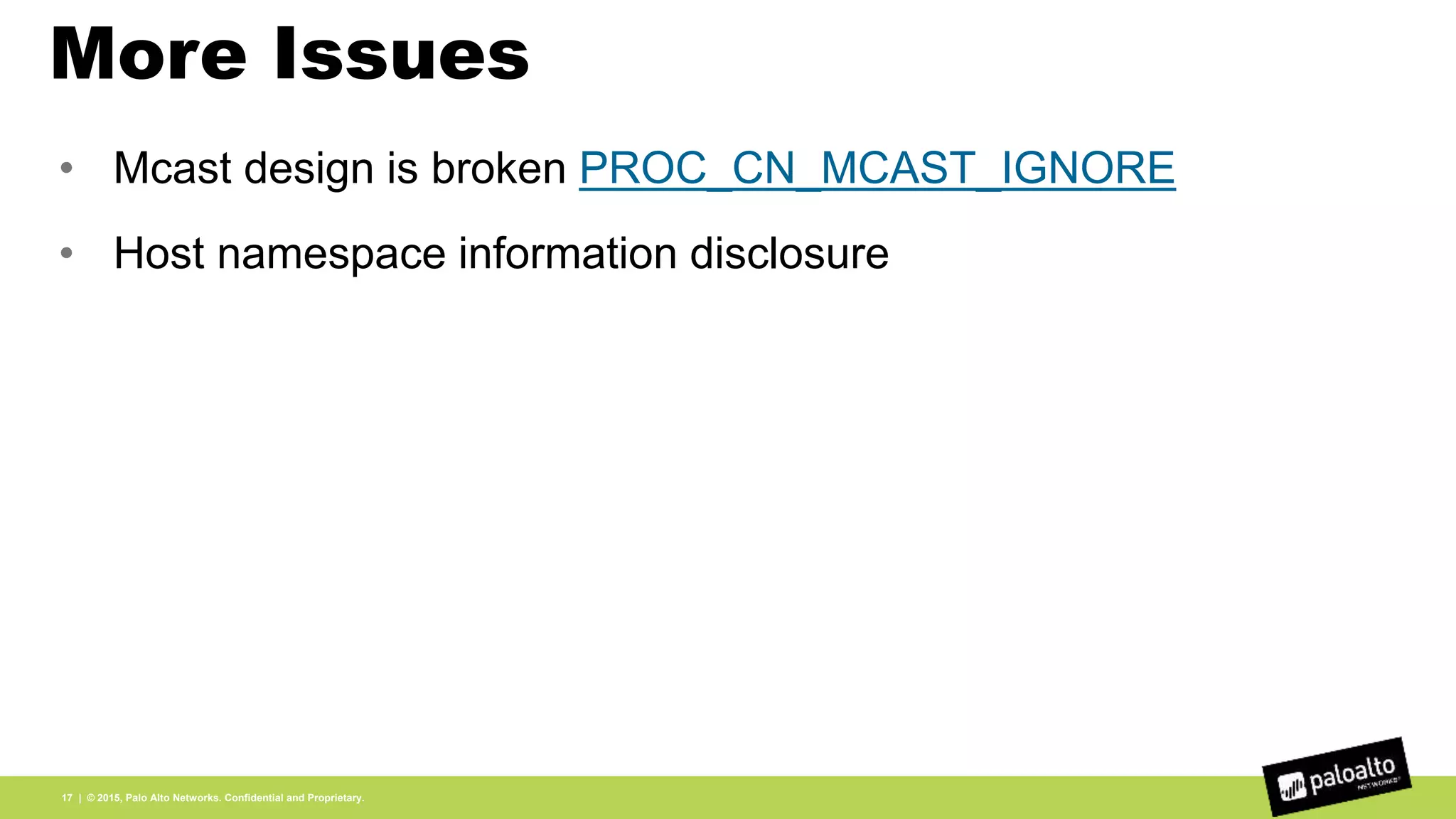 Kernel Proc Connector and Containers | PPTX