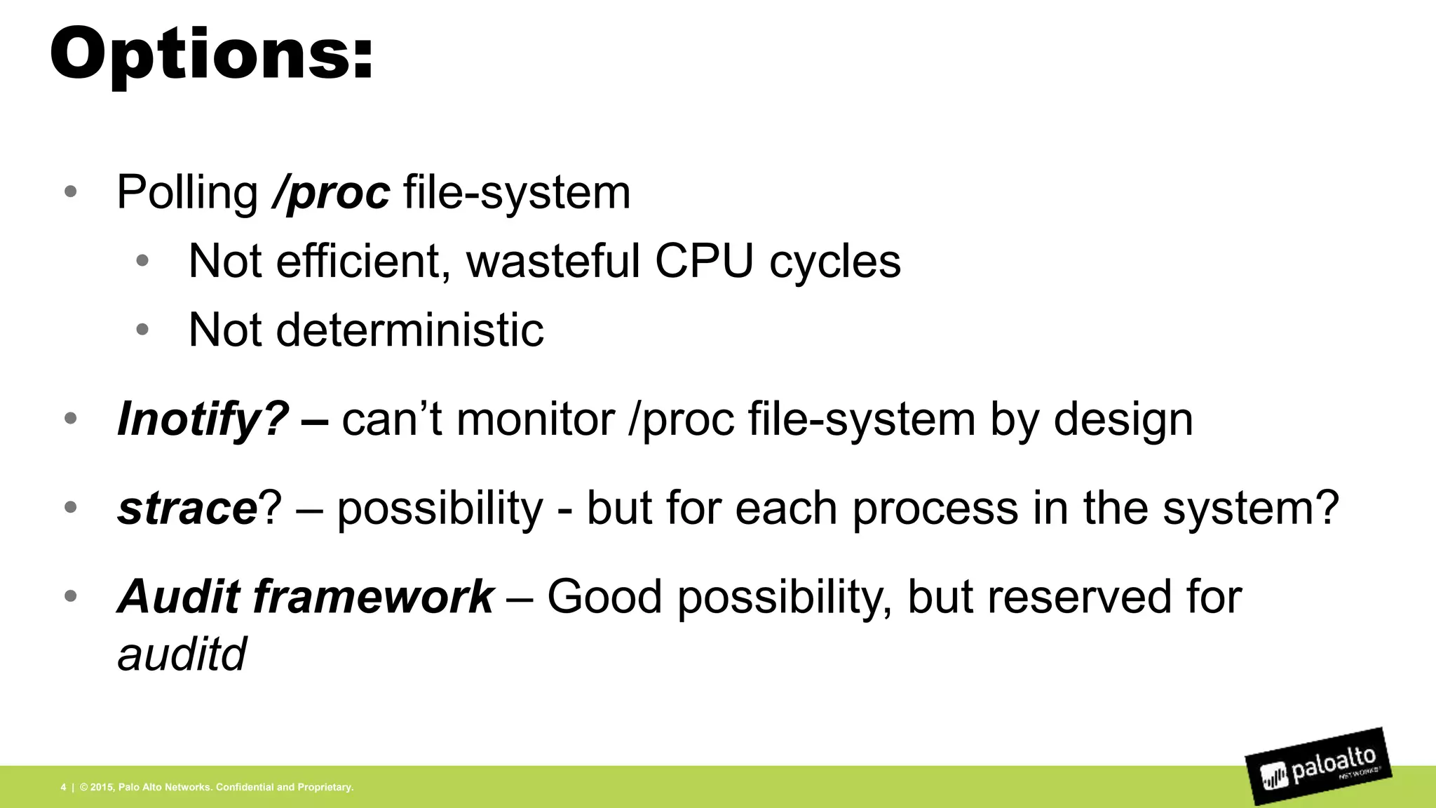 Kernel Proc Connector and Containers | PPTX