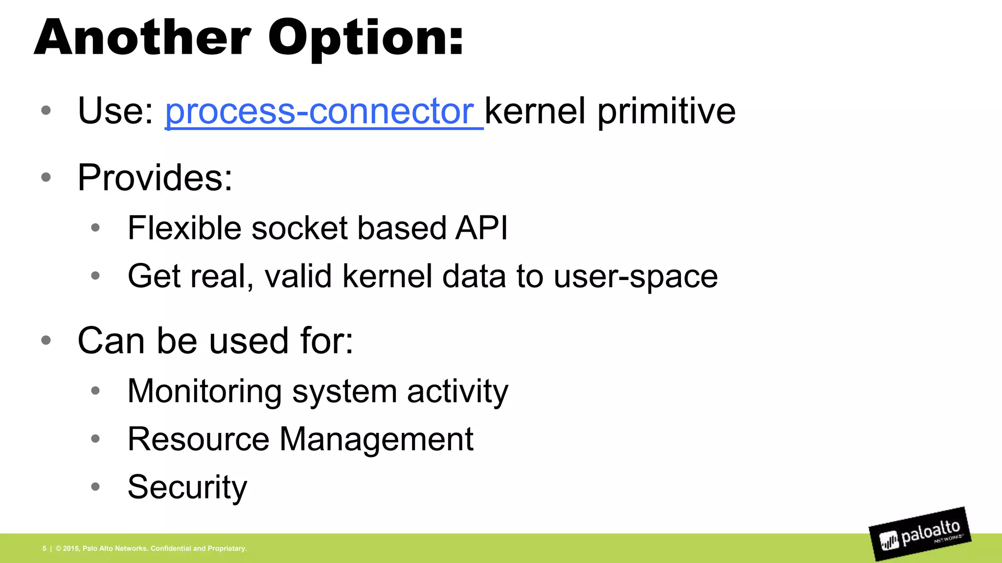 Kernel Proc Connector and Containers | PPTX