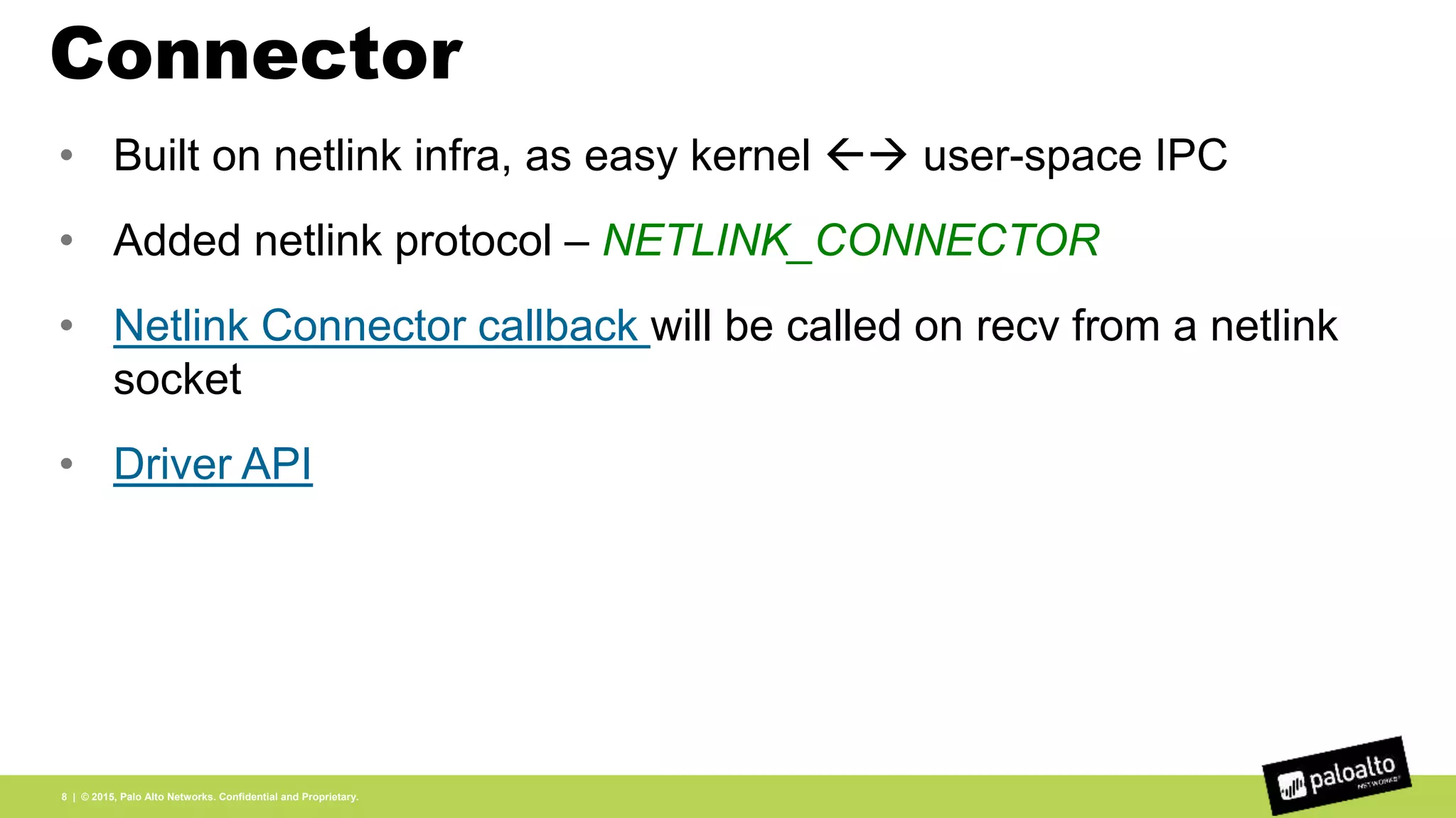 Kernel Proc Connector and Containers | PPTX