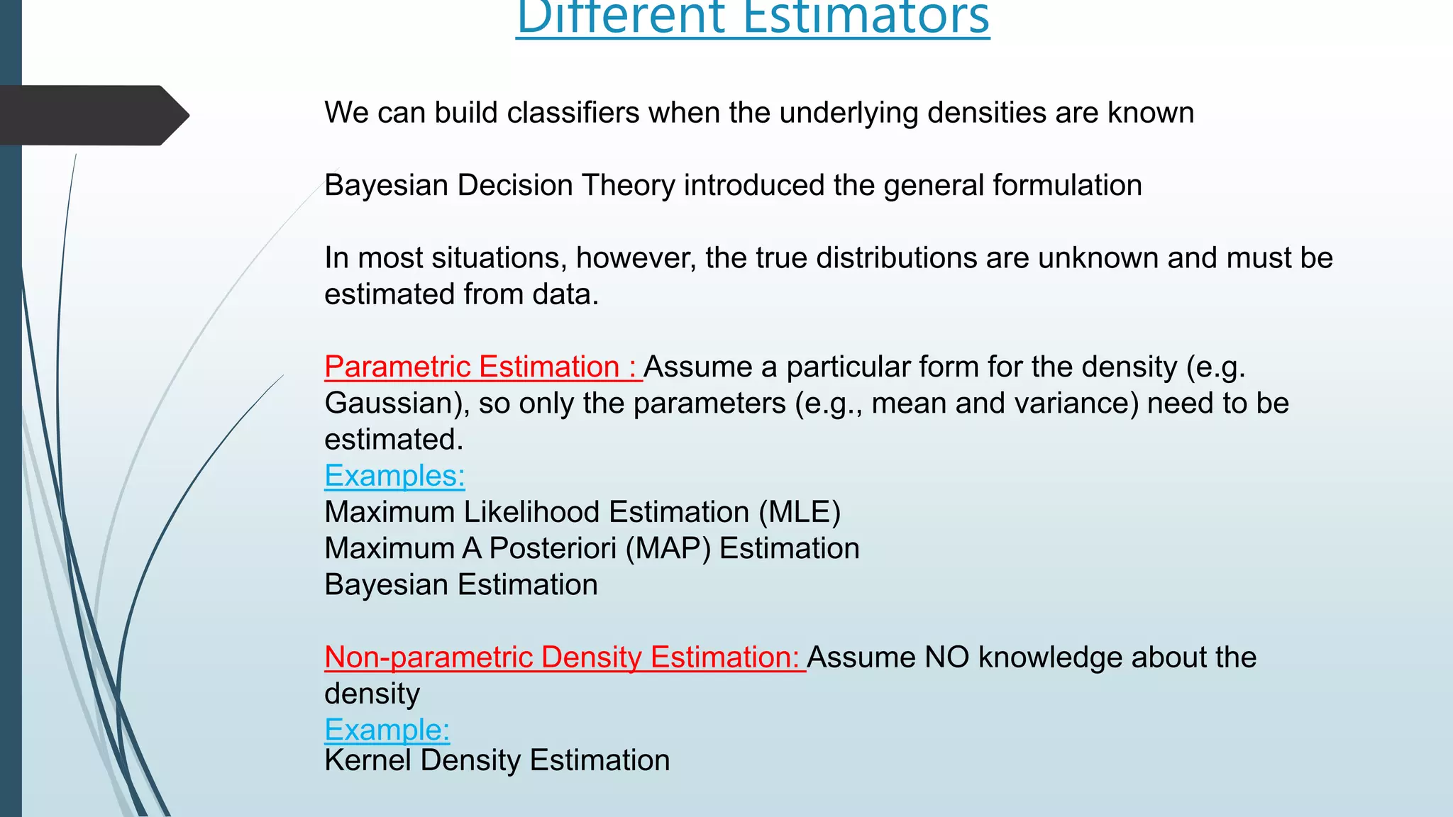 Kernel density estimation (kde) | PPTX