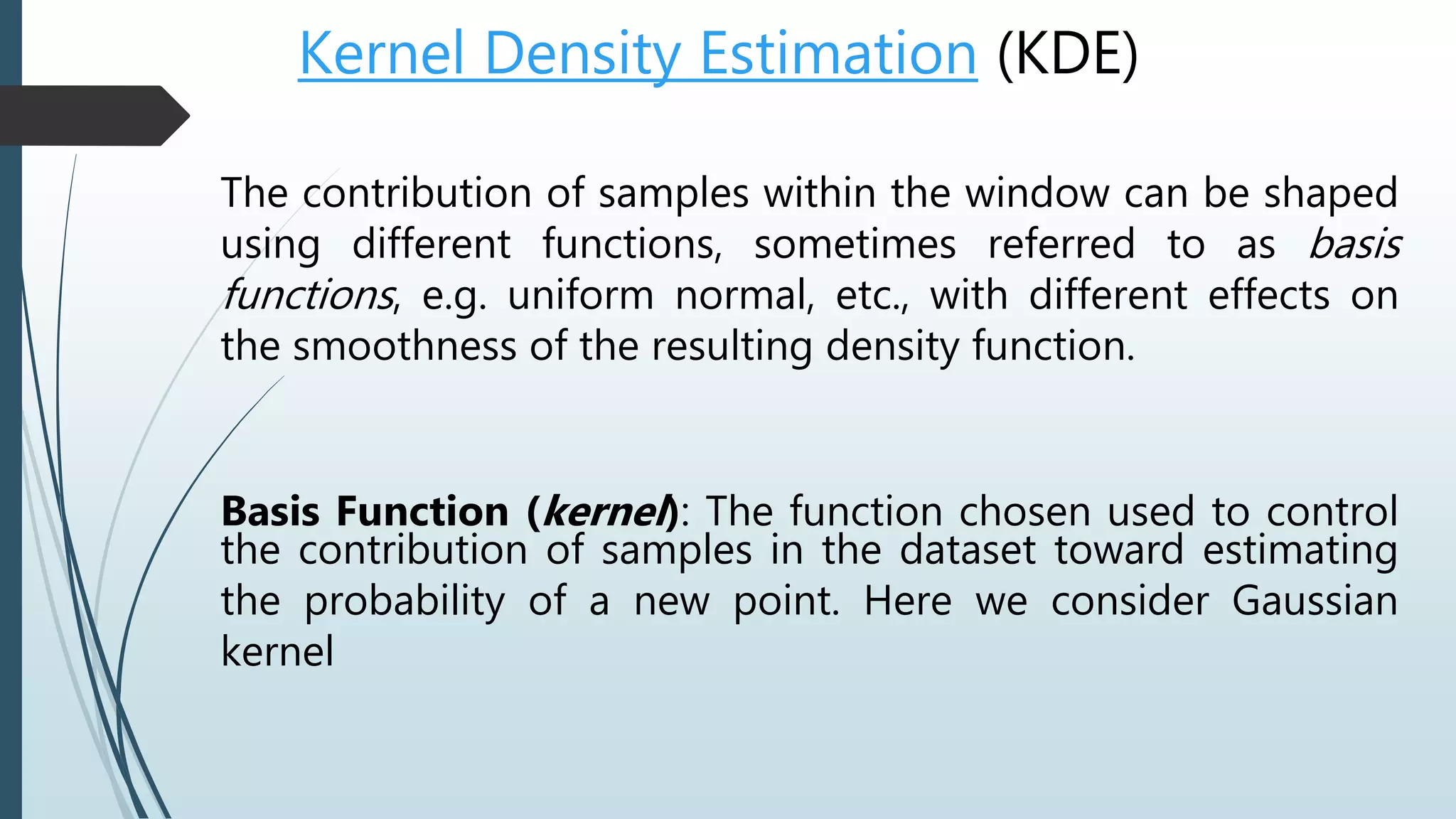 Kernel Density Estimation Kde Pptx Computer Networking Computing