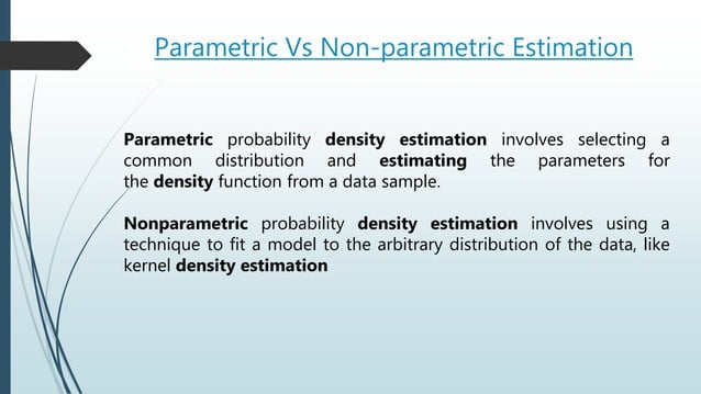 Kernel Density Estimation Kde Pptx Computer Networking Computing