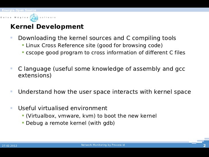 Kernel development