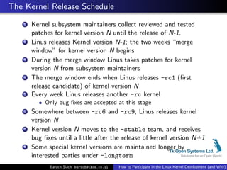 Linux Kernel Participation HowTo | PDF