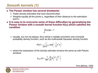 Kernel estimation(ref) | PDF
