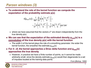 Kernel estimation(ref) | PDF