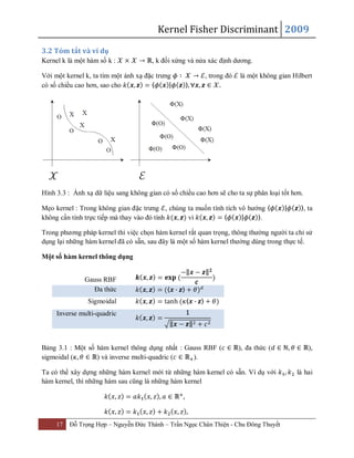Kernel fisher discriminant | PDF