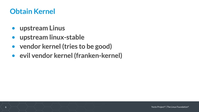 Yocto Project Kernel Lab hands-on | PPT