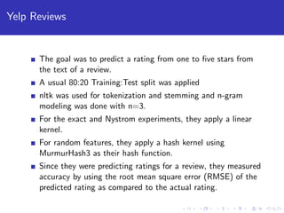 Large Scale Kernel Learning using Block Coordinate Descent | PDF
