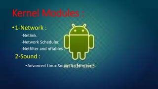 Kernel modules | PPT