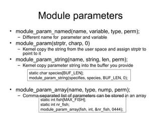 Linux kernel modules | PPT | Operating Systems | Computer Software and ...