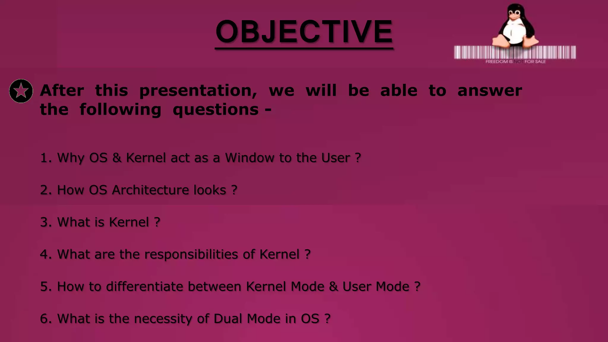 Kernel Operating System Pptx Operating Systems Computer Software And Applications