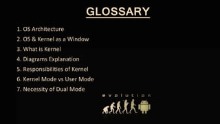 Kernel | Operating System | PPTX