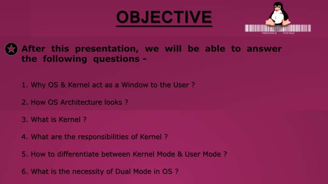 Kernel Operating System Pptx Operating Systems Computer Software And Applications