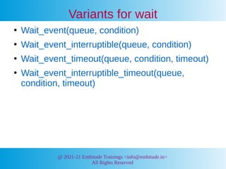 Kernel Process Management | PPT