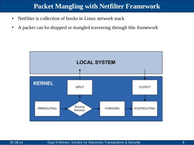 Netfilter Programming 