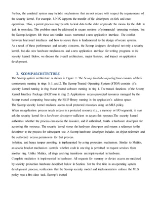 Kernel security of Systems | DOCX