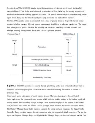 Kernel security of Systems | DOCX