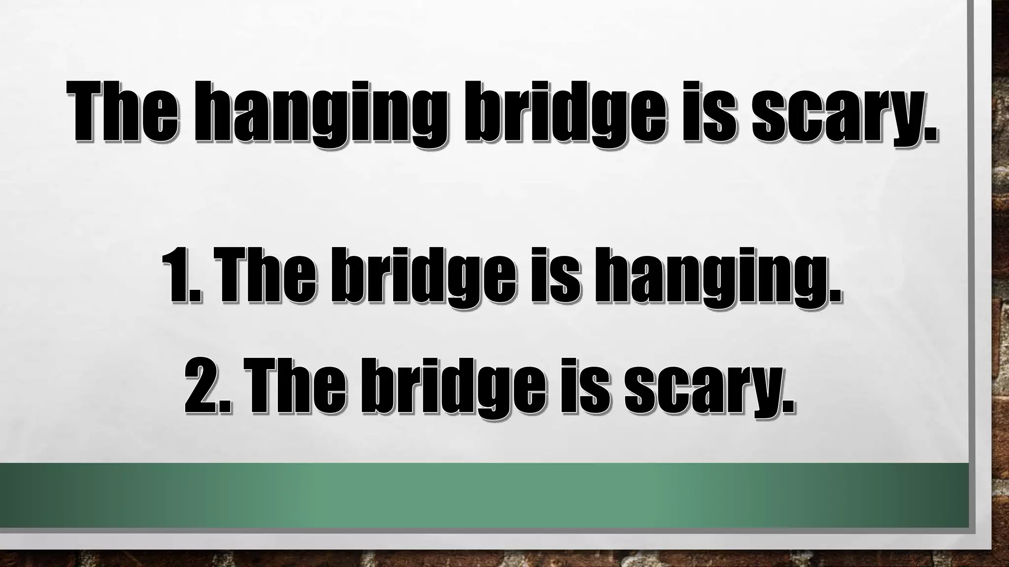 Kernel sentence | PPTX