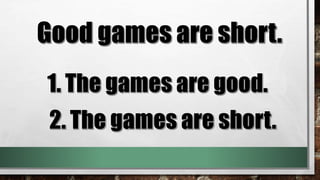 Kernel sentence | PPTX