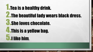 Kernel sentence | PPTX