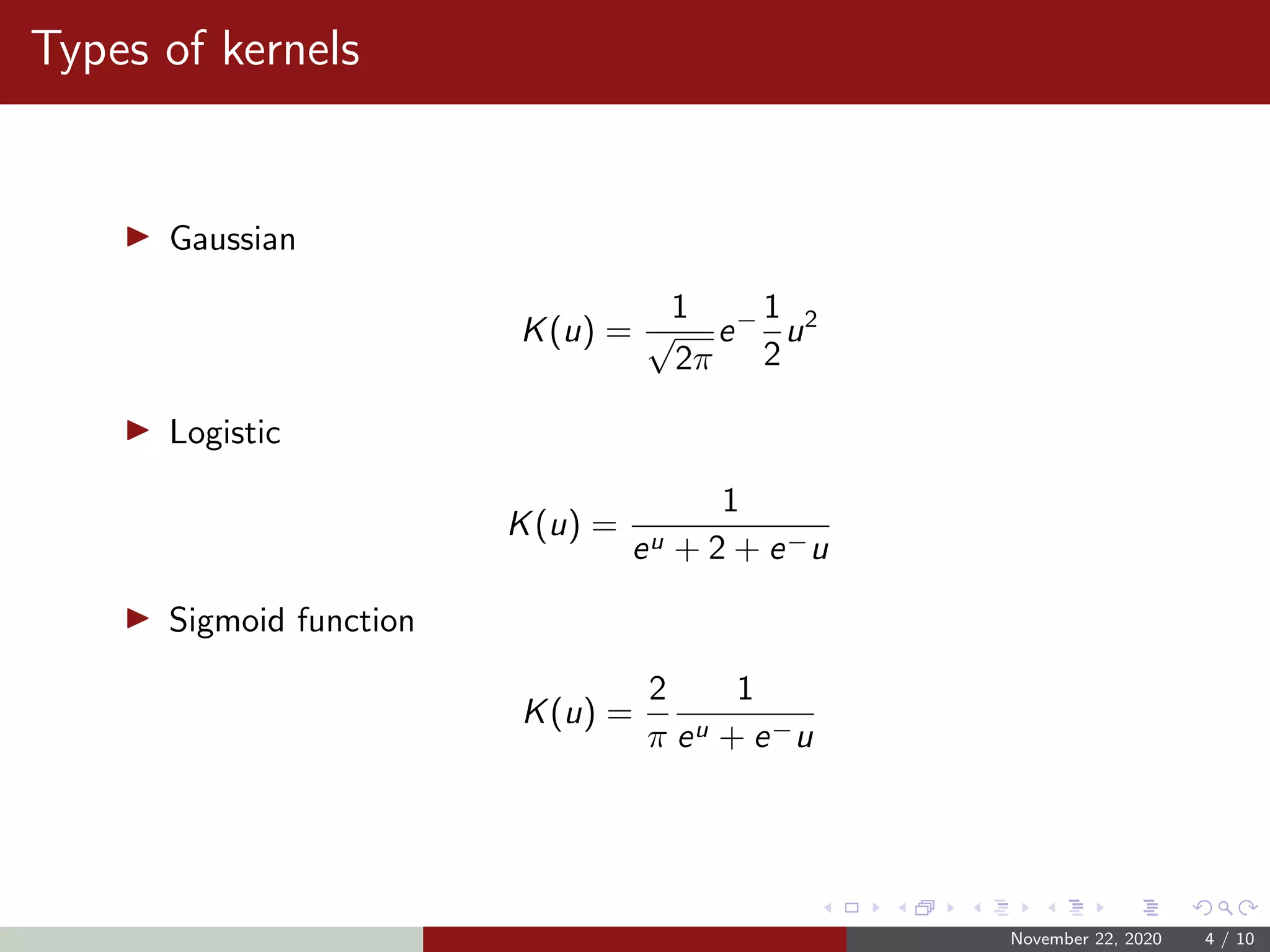 Kernels In Convolution Ppt 7583